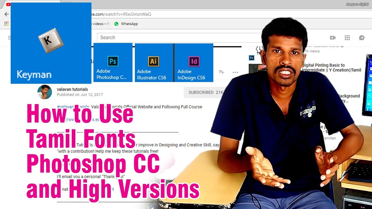 Ka Tamil Fonts Keyman - gugustars
