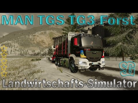LS22 Modvorstellung - MAN TGS TG3 WOODTRUCK V1.0.0.0 - Ls22 Mods - YouTube
