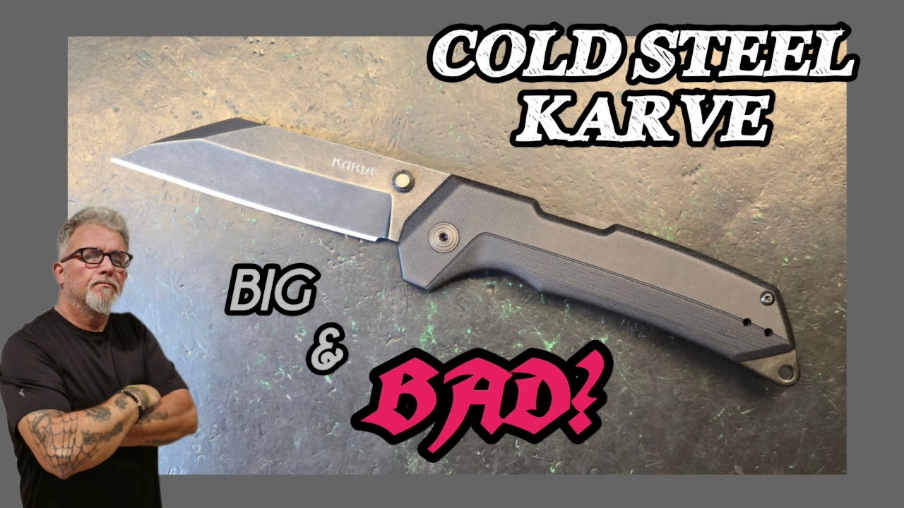 Cold Steel Karve #knifereview #knifedisassembly #edcknife # ...