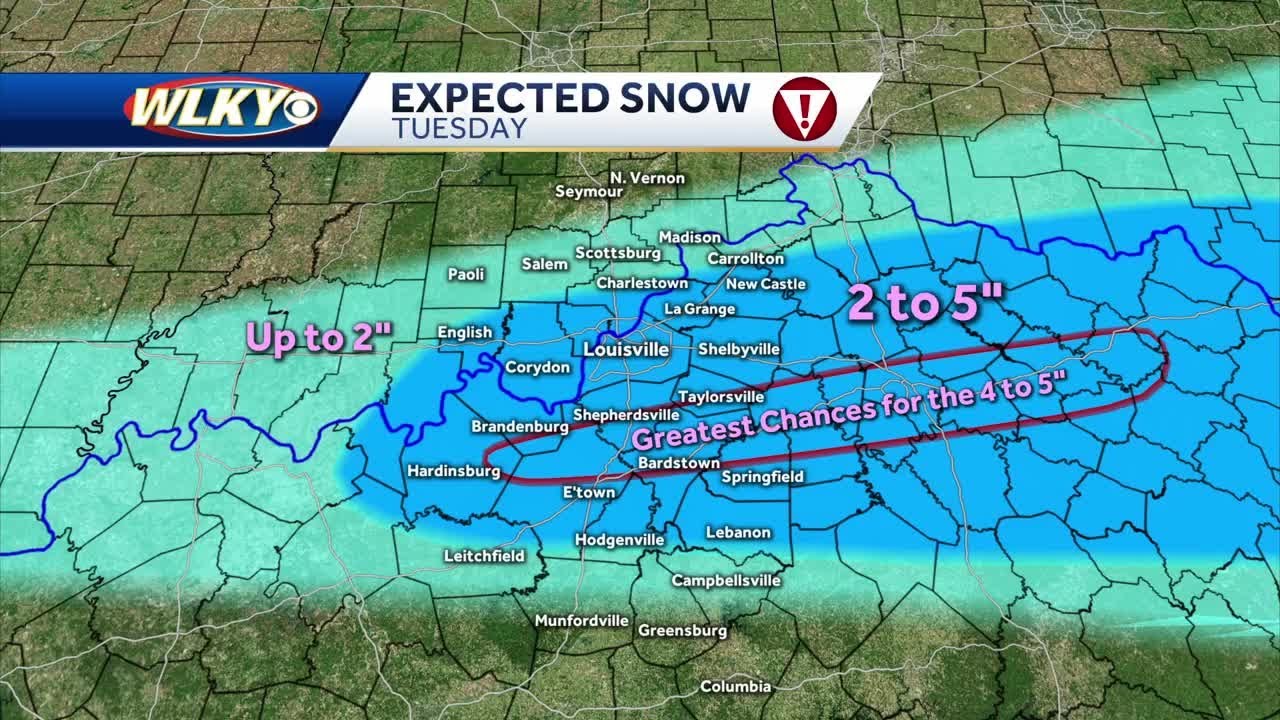 9 a.m. weather forecast: Snow coming down steadily - YouTube