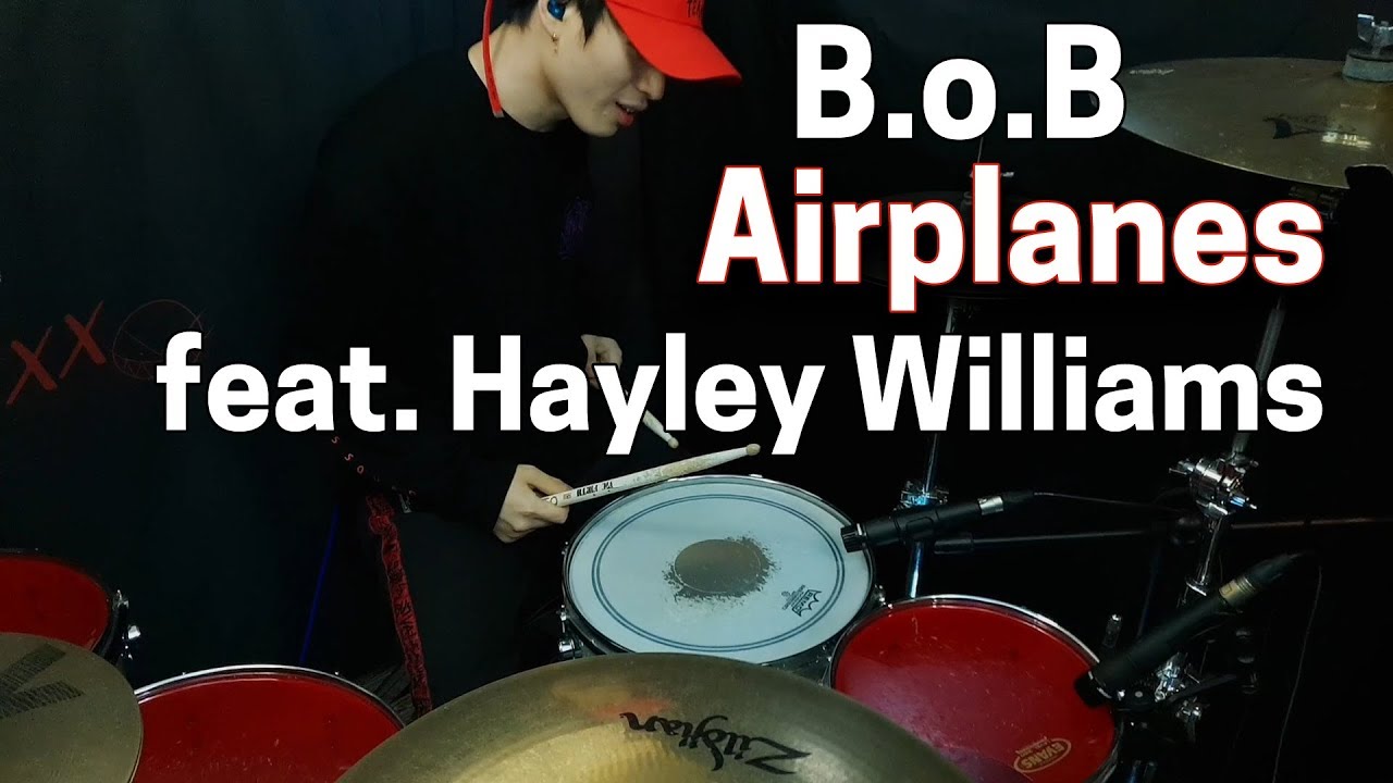 B.o.B - Airplanes (feat. Hayley Williams of Paramore) | TJ DRUM COVER ...