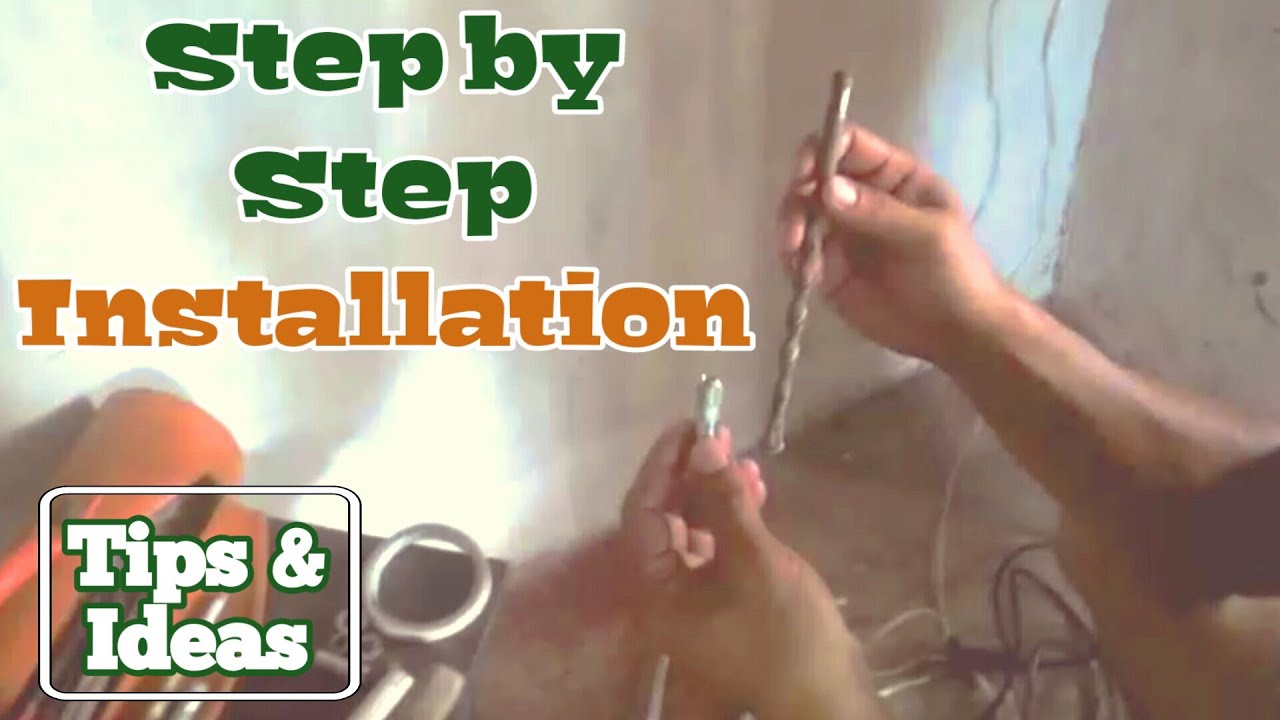 Aktwal na Pagkabit ng Grip Anchor( kumpletong detalye ) | Grip Anchor ...