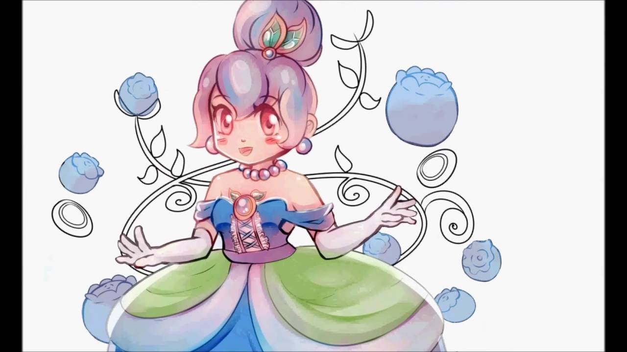 Blueberry Princess Speed Paint - [Entry to Tsuchronicl’s Contest] - YouTube