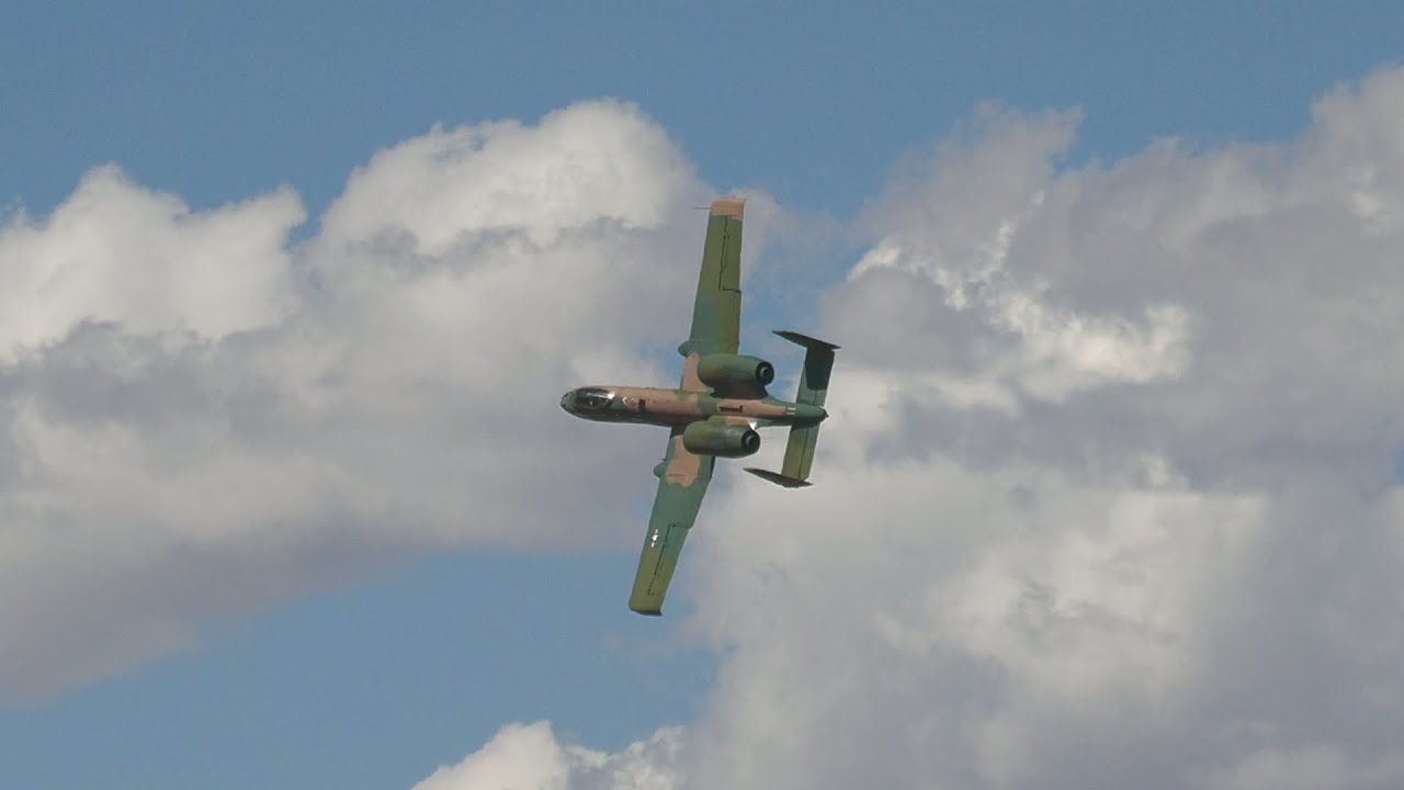 A-10 Demo. Capt. Lindsay "Mad" Johnson. Reno Air Races. Sunday. 2023 ...