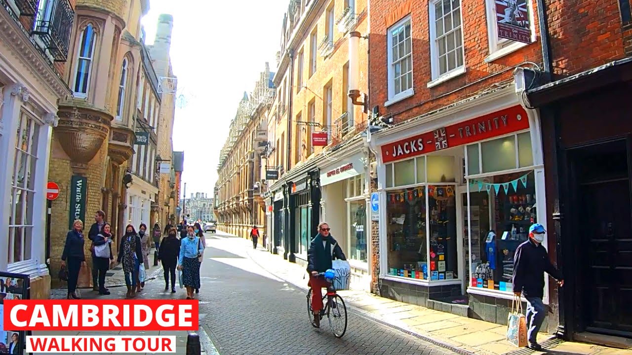 Walking for the first time in CAMBRIDGE | Cambridge walks - YouTube