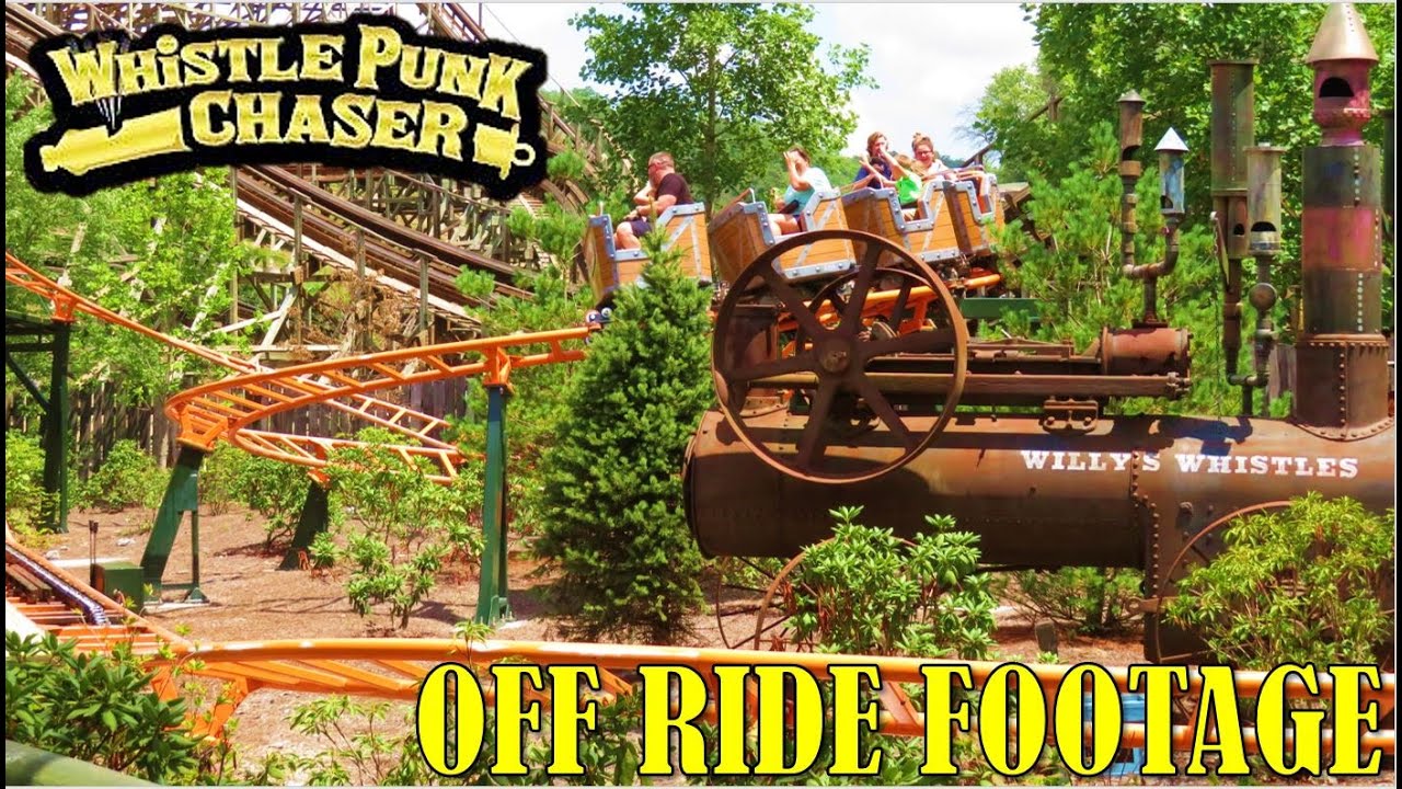 Whistle Punk Chaser at Dollywood Off-Ride Footage (No Copyright) - YouTube