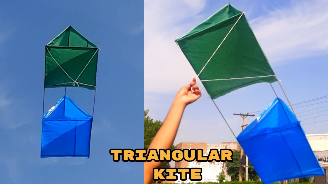 Flying test of diamond box kite [ KING KITES VLOGS ] - YouTube