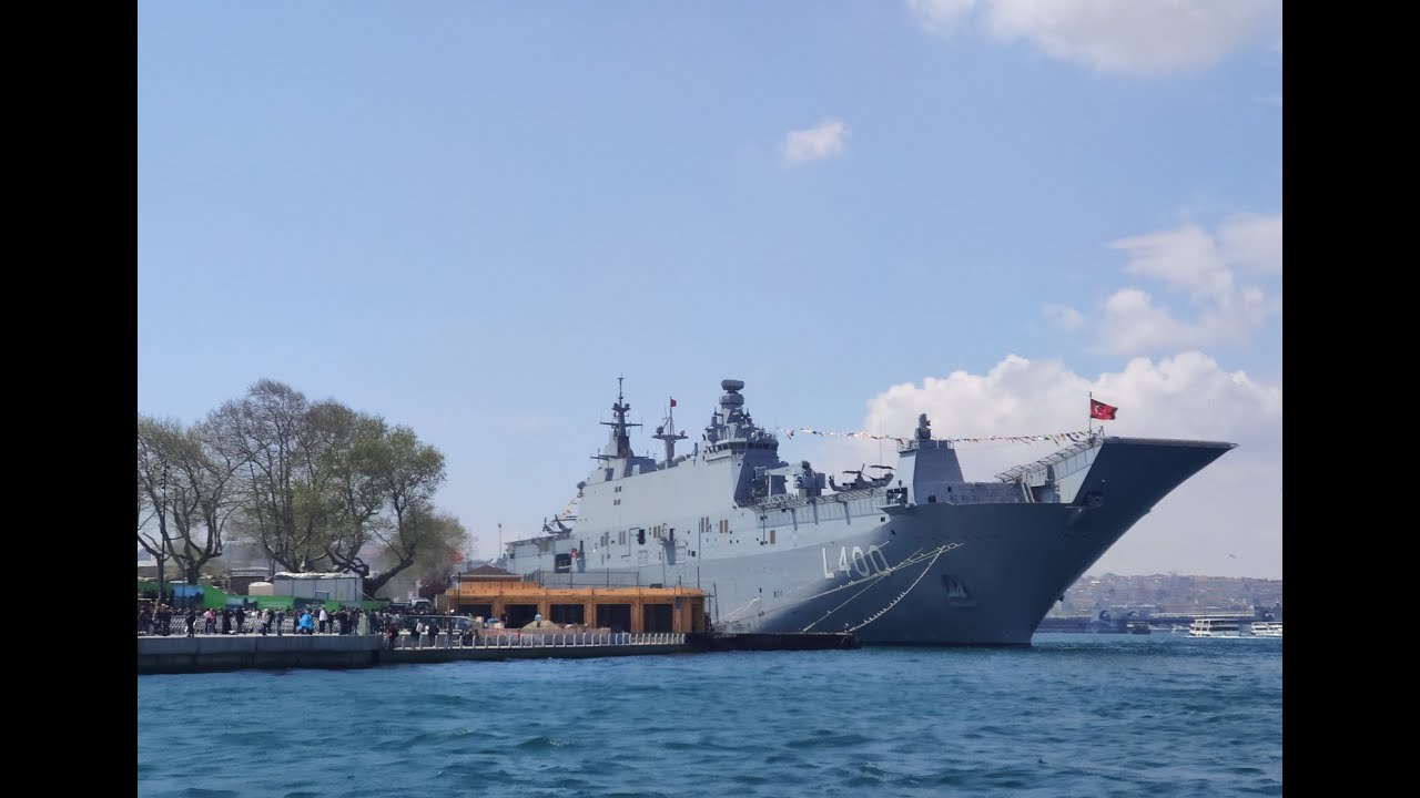 TCG ANADOLU L400 SANCAK İSKELE - YouTube