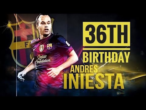 *Happy Birthday 🎉* *Andrés Iniesta ❤️* status |wish op | #iniesta #status