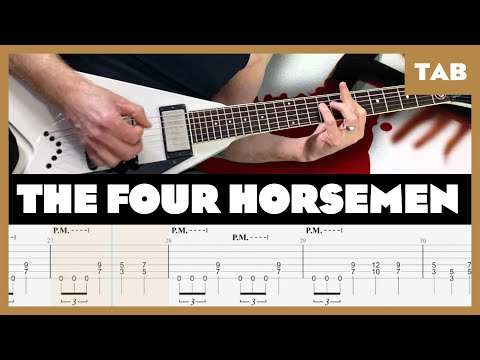 Metallica - The Four Horsemen - Guitar Tab | Lesson | Cover | Tutorial