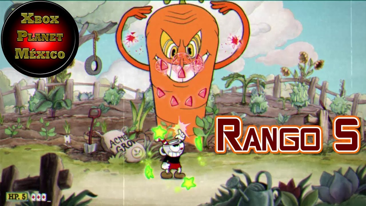 Cuphead | Rango S - Expert | Boss - The Root Pack - Botanic Panic ...