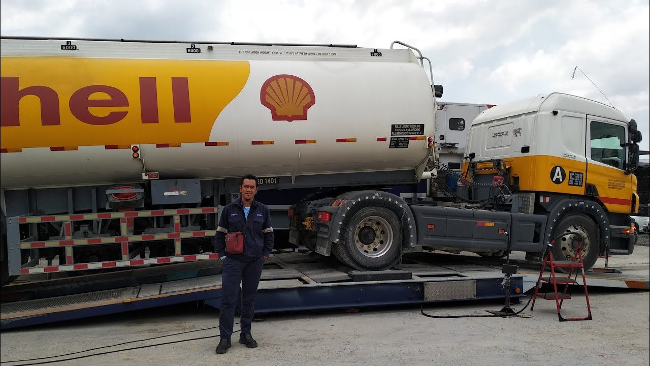 TRUCK INSPECTION [ SCANIA P360 ] Shell Malaysia - YouTube