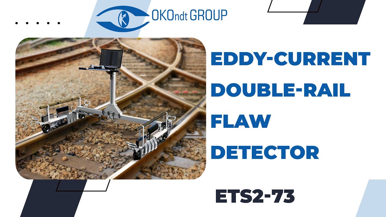Eddy Current Double Rail Flaw Detector - ETS2-73 - YouTube