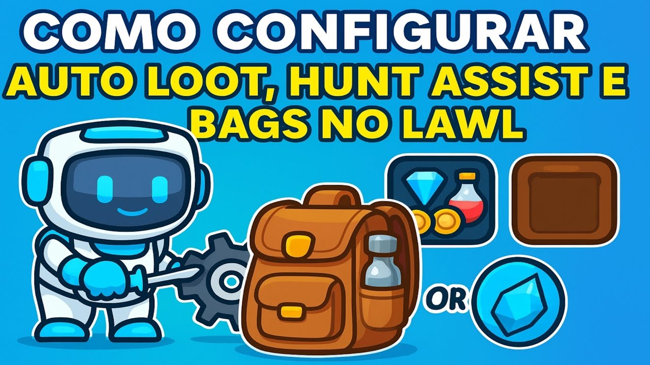 Guia Completo: Auto Loot, Hunt Assist e Bags no Lawl Online! - YouTube