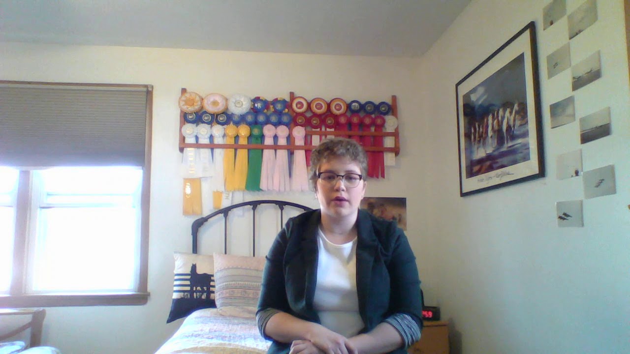 2020 Work Ethic Scholarship Applicant – Hannah Duffy - YouTube