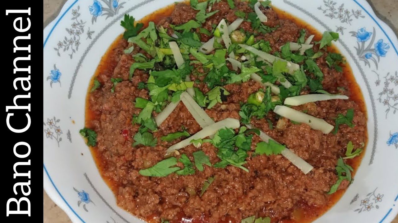 Dum ka Qeema || Ramzan Special || Recipe by @banochannel64 - YouTube