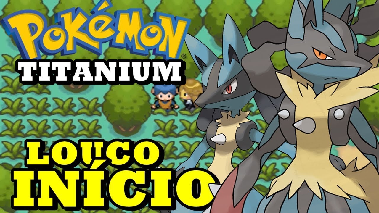 Pokémon Titanium (Hack Rom - GBA) - O Início Bizarro! - YouTube