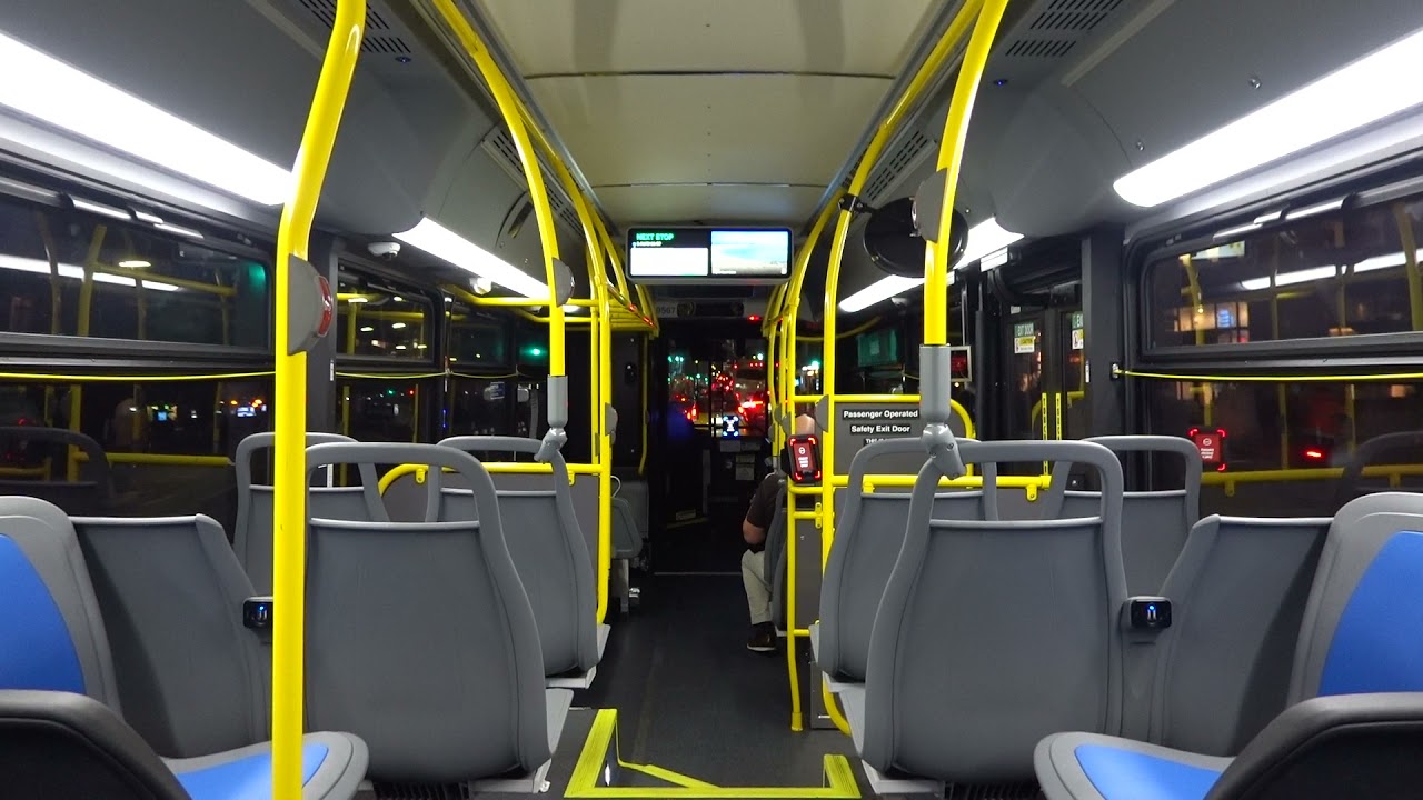 MTA New York City Bus : On-Board 2021 New Flyer XDE40 "Xcelsior" Hybrid ...