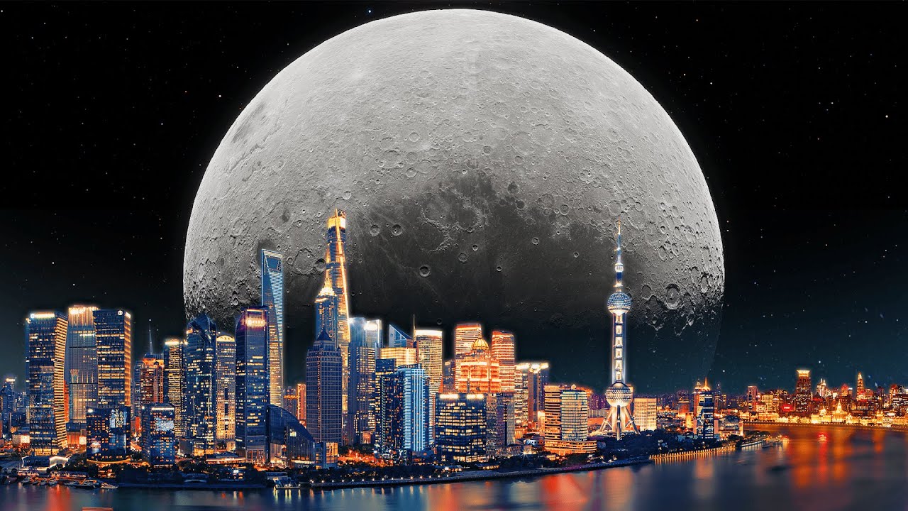 Moon Falling Into Earth (Visualiation) - YouTube