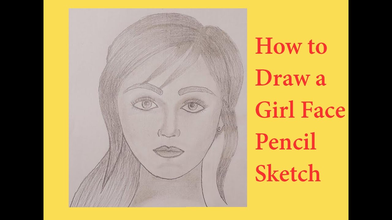 How to draw face for Beginners/ EASY WAY TO DRAW A REALISTIC FACE - YouTube