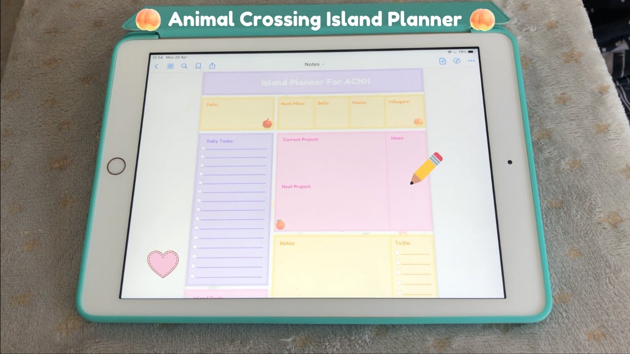 🌸 Animal Crossing ISLAND PLANNER Plan With Me 🌸 - YouTube
