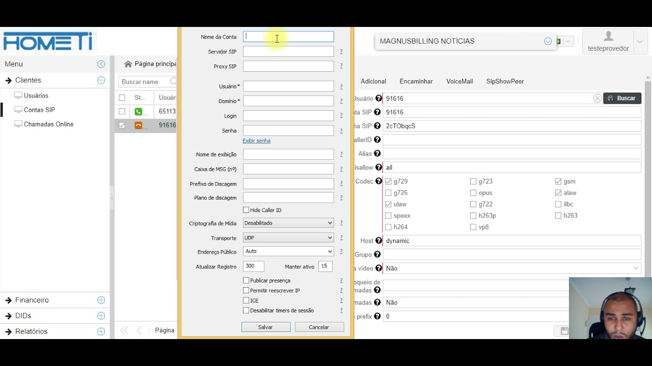 INSTALACAO DE VOIP COM MICROSIP. - YouTube