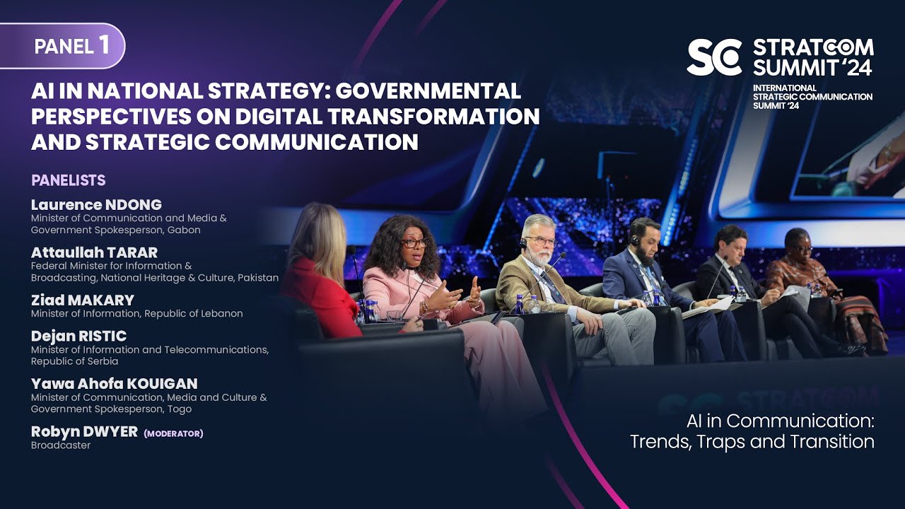 Stratcom Summit'24 Panel 1: AI in National Strategy - YouTube