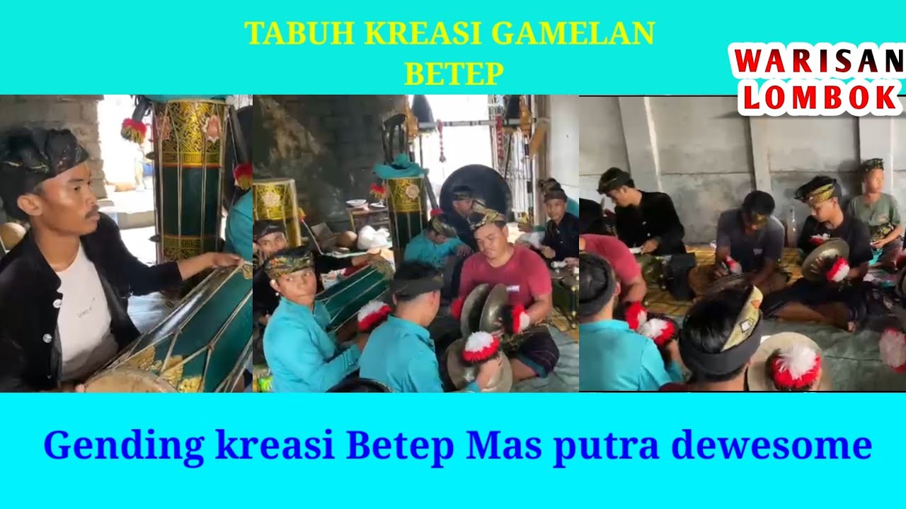 Tabuh kreasi gamelan betep mas putre dewesome[MPDS] - YouTube