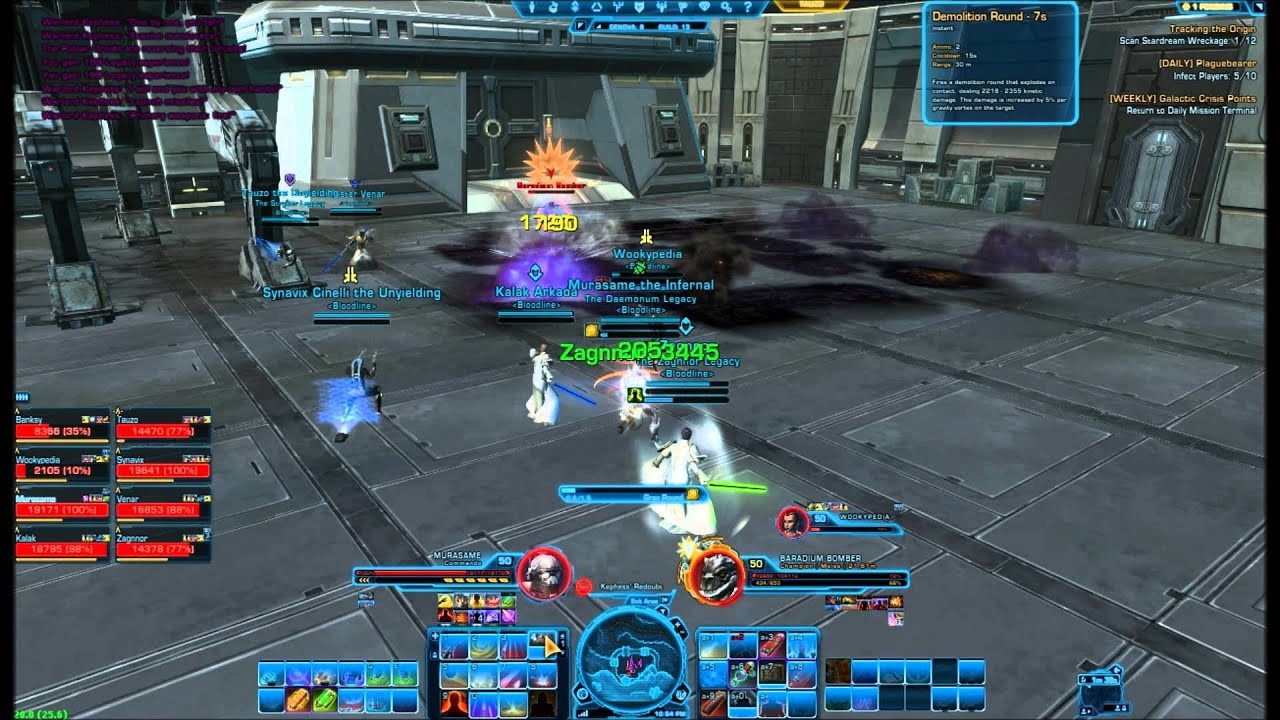 SWTOR: Warlord Kephess (8 MAN STORY MODE) - YouTube