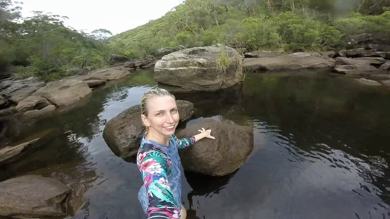 Sydney Wild swimming adventures: Engadine Lagoon and Needles - YouTube