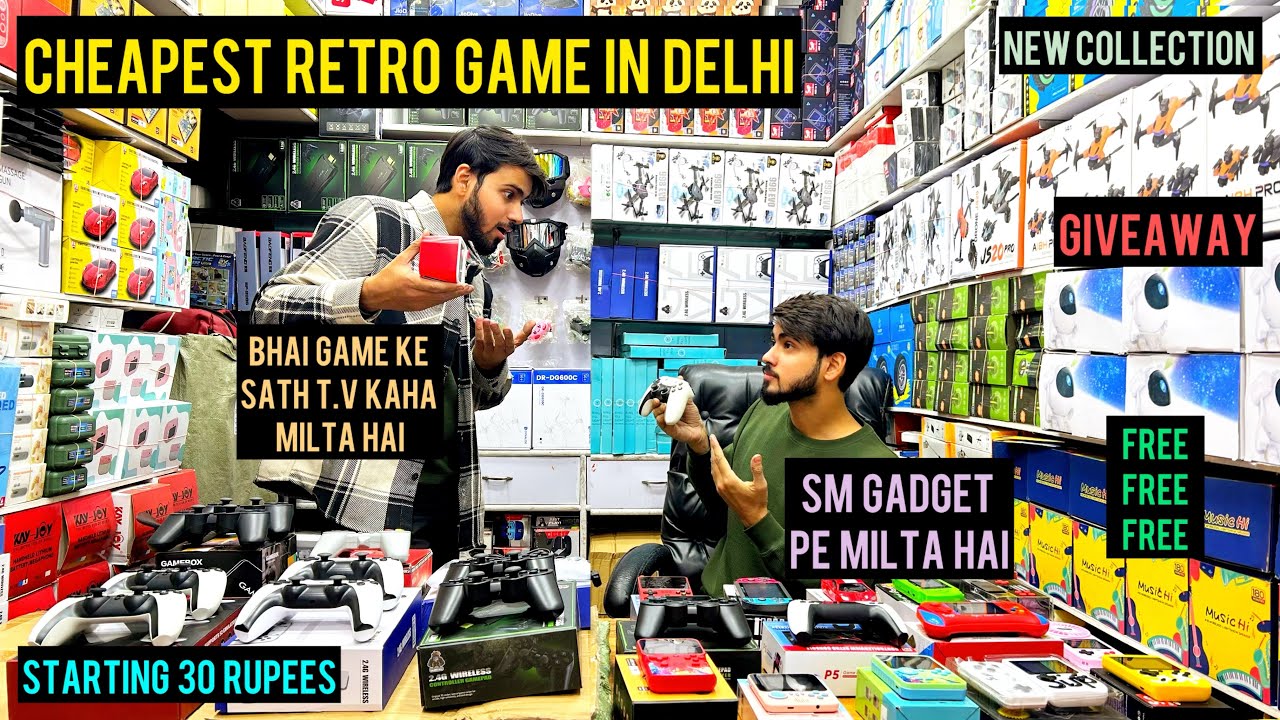 Cheapest Retro Game Shop in Delhi (Super Mario se lekar Tekken 6 Tak ...