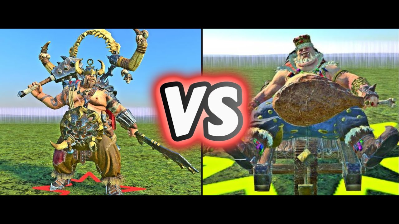 Who Will Win? Golgfag Maneater or Greasus Goldtooth in Warhammer Total ...
