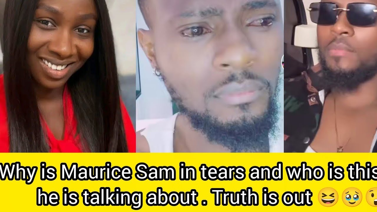 Why is Maurice Sam in tears and who is this lady he is talking about ...