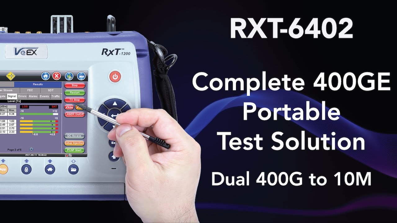 Introducing RXT-6402 | Advanced Dual 400G Multi-service Test Module for ...