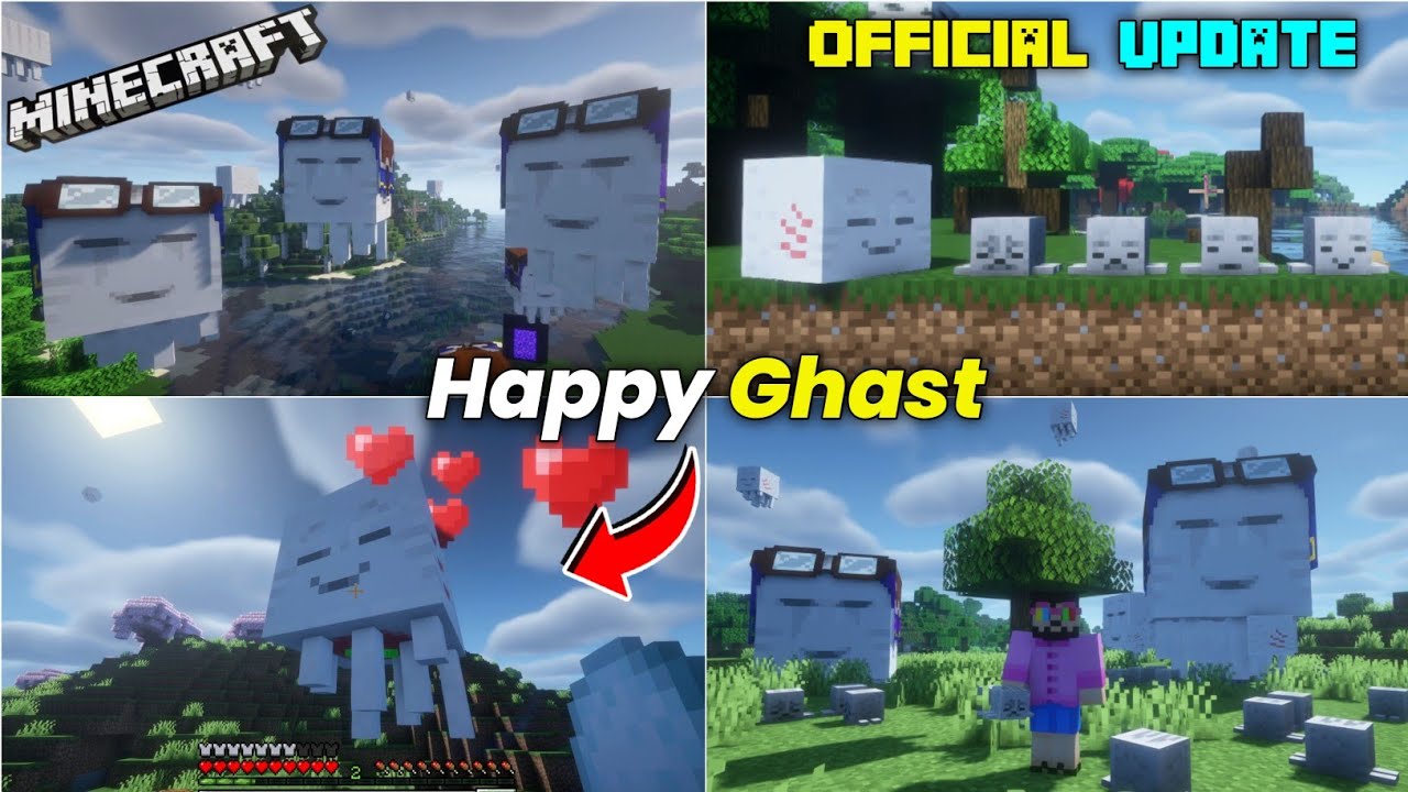 How To Get Happy Ghast Update In Minecraft!! (Early Access) - YouTube