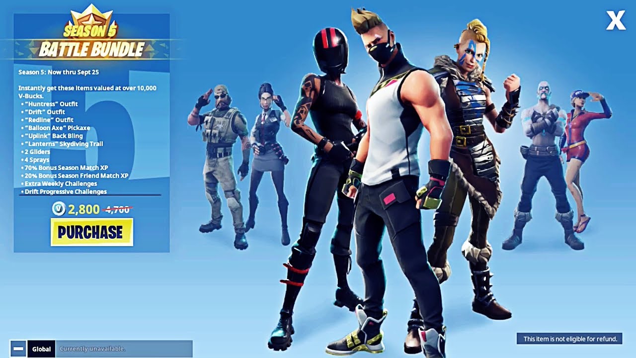 PURCHASING SEASON 5 BATTLE PASS* NEW SKIN, EMOTES AND MORE.. - YouTube