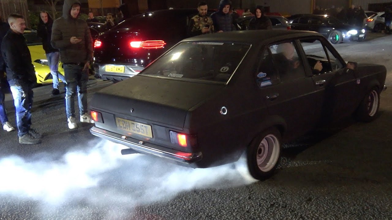 LONDON MODIFIED CAR MEET AND CRUISE - A10_MEETS - YouTube