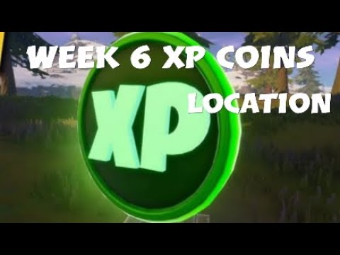 Fortnite week 6 xp coins location|Fortnie Battle Royal - YouTube