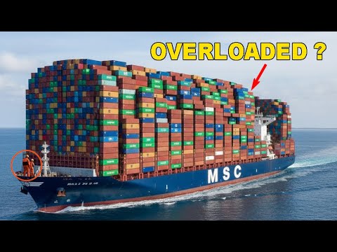 They Overloaded ! Biggest Ship Collisions and Mistakes Caught On Camera ...