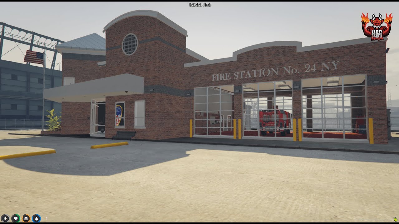 Liberty City Fivem - FDNY Fire Station Interior-MLO - YouTube