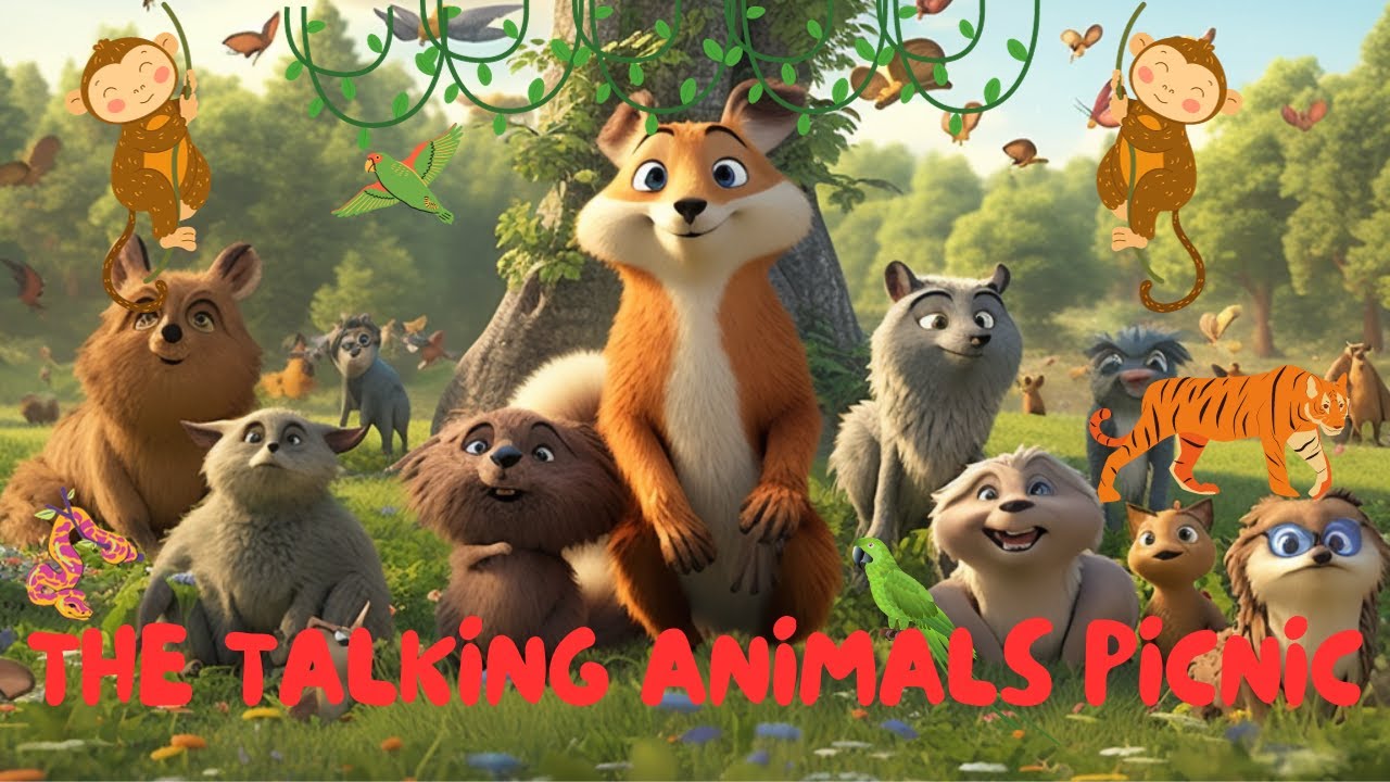 The Talking Animals | Kid Venture World - YouTube
