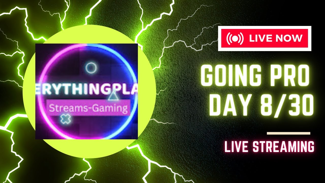 Going pro day 8/30 (Grind to 1.1k subs) - YouTube