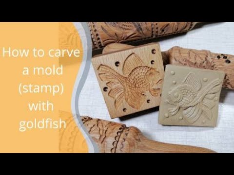 How to carve a mold. Wood carving lesson - YouTube