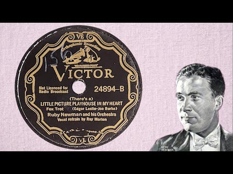 “Little Picture Playhouse In My Heart” by Ruby Newman and his Orchestra ...