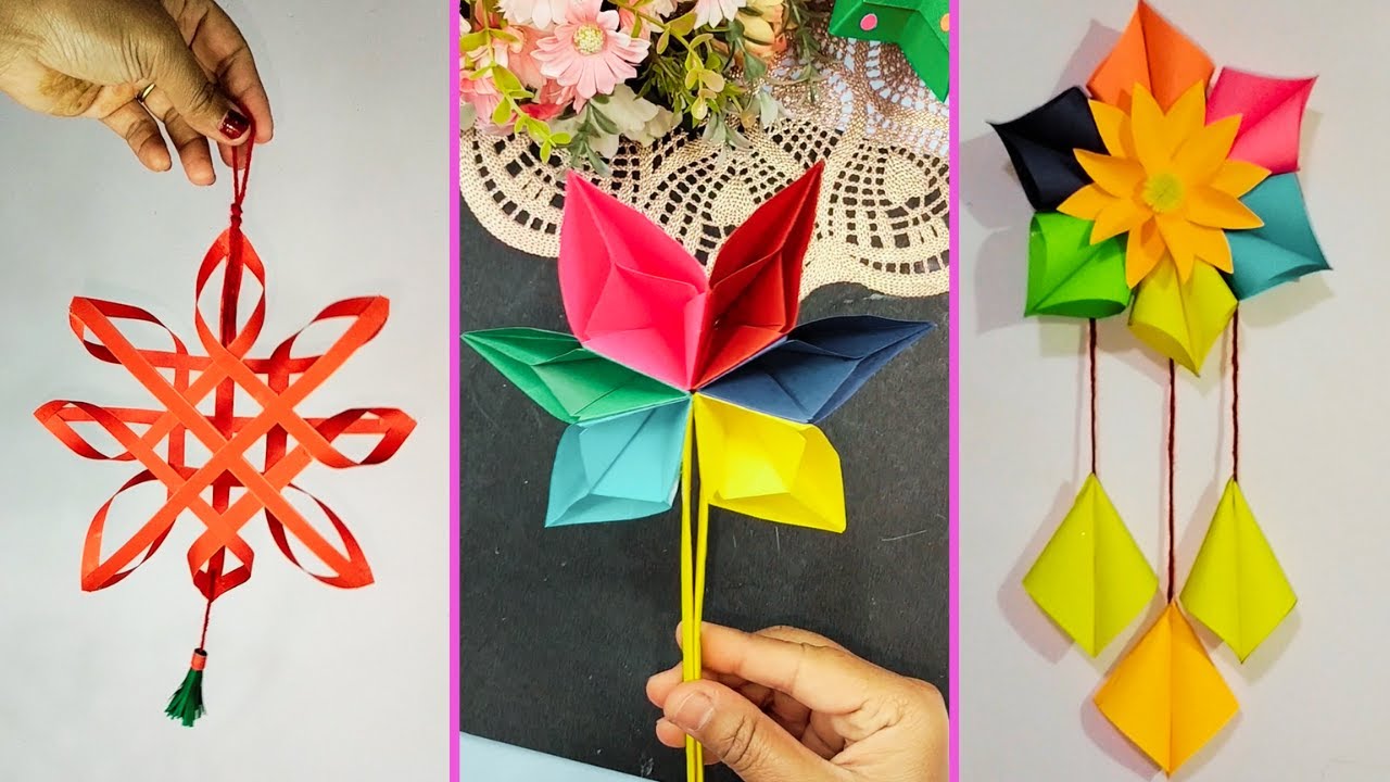 DIY Paper Craft/Easy Craft Ideas/How to make/ School Project😍😍 - YouTube