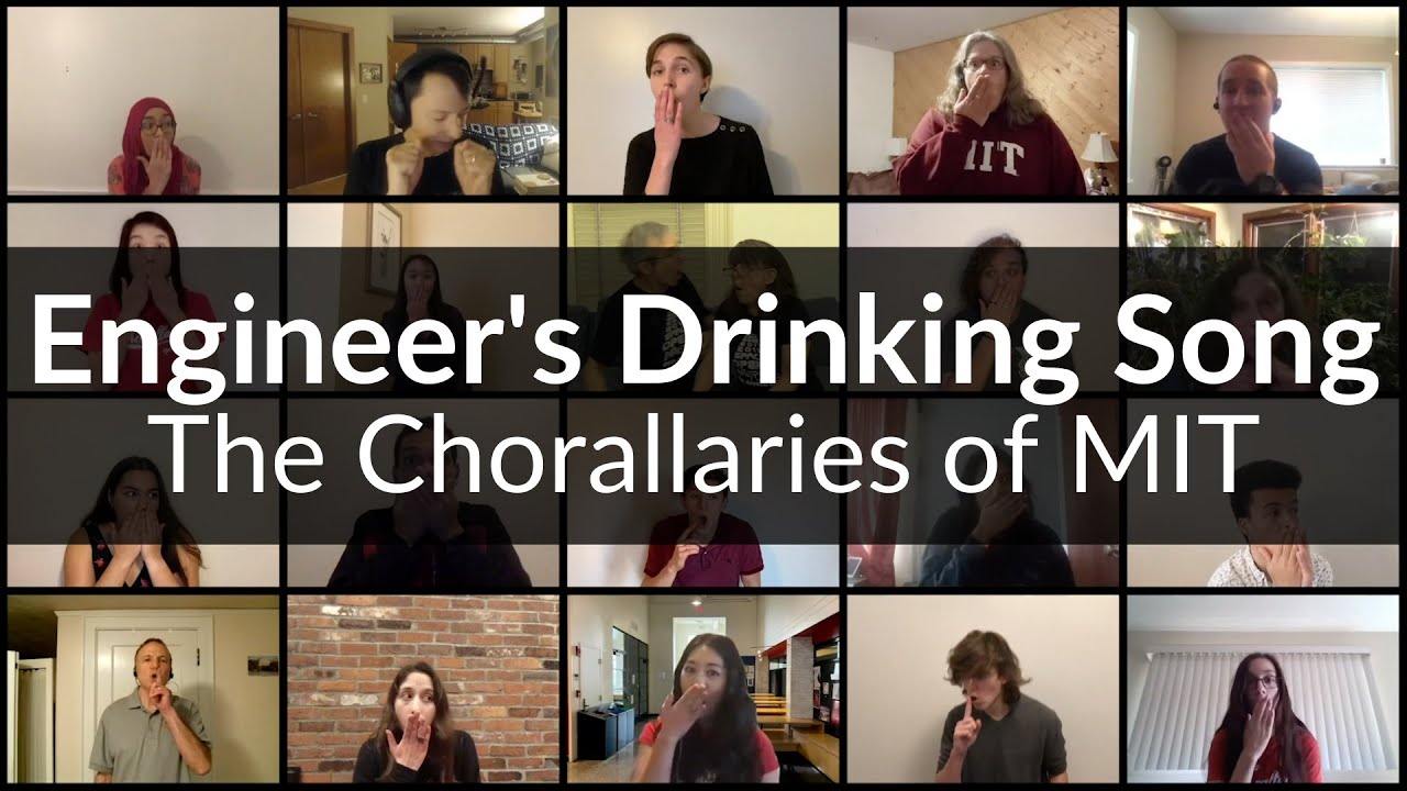 The Engineer's Drinking Song - The Chorallaries of MIT - YouTube