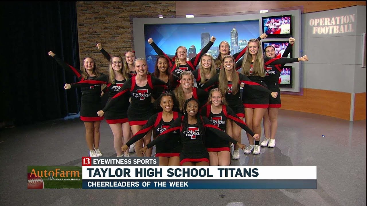Taylor Cheerleaders - YouTube