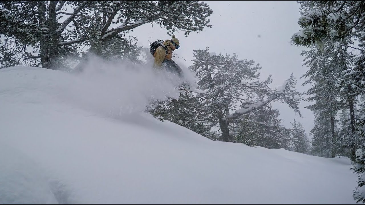 Snow storm freeride in Bansko March 5, 2015 HD - YouTube