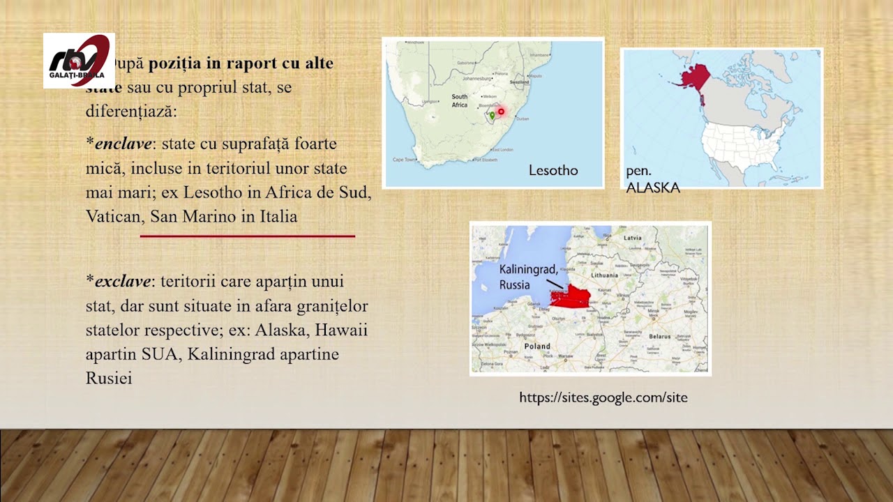 GEOGRAFIE - CLASA A X A - Statele si gruparile regionale de state - YouTube