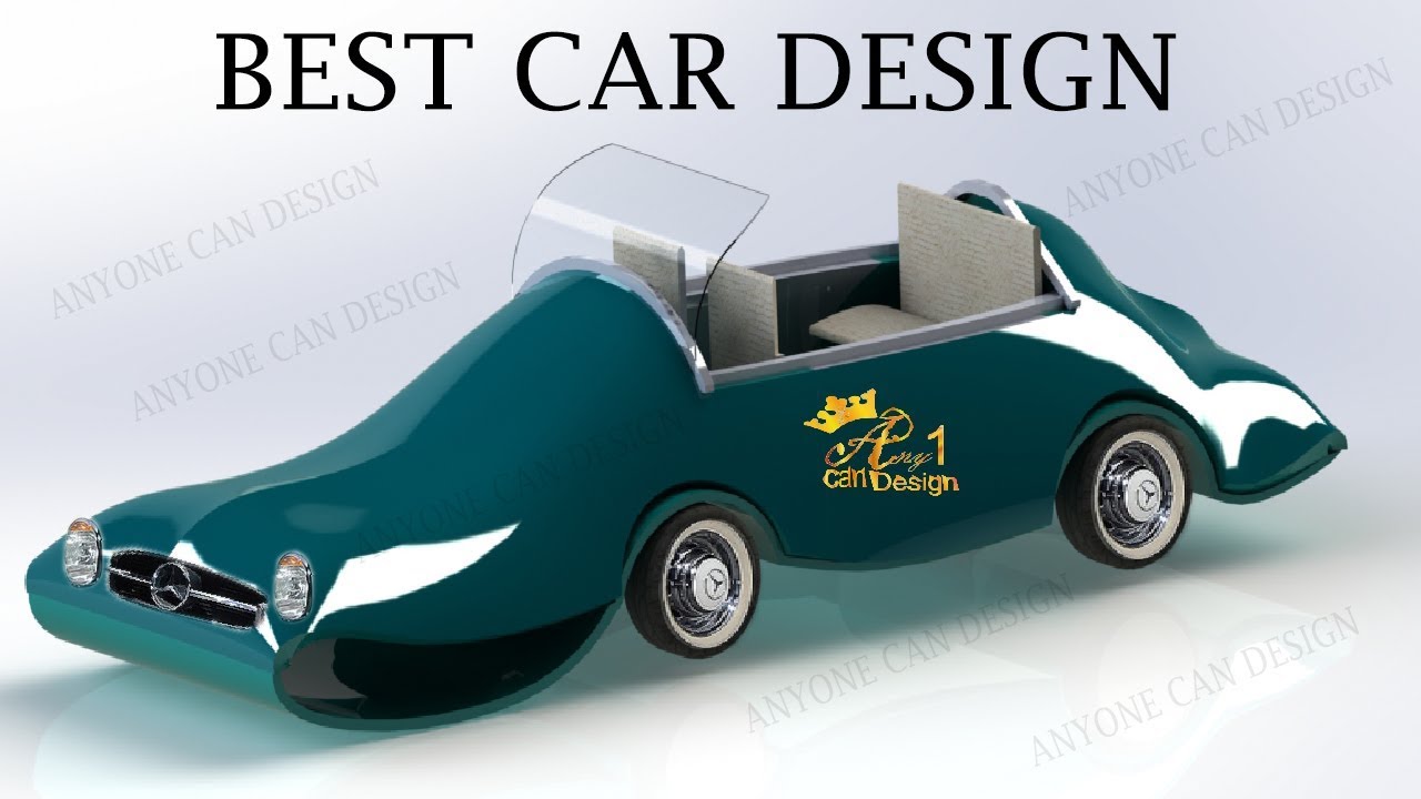 Car design in Solidworks | new car design | Full classic car design ...